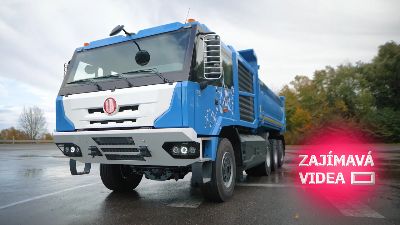 Tatra Force e-Drive. Revoluční novinka s vodíkovým pohonem | Stream